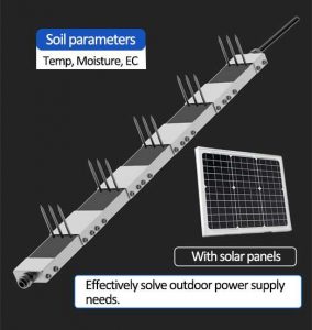 Multi Layer Soil Sensor - Moisture, Temperature & EC | Renke